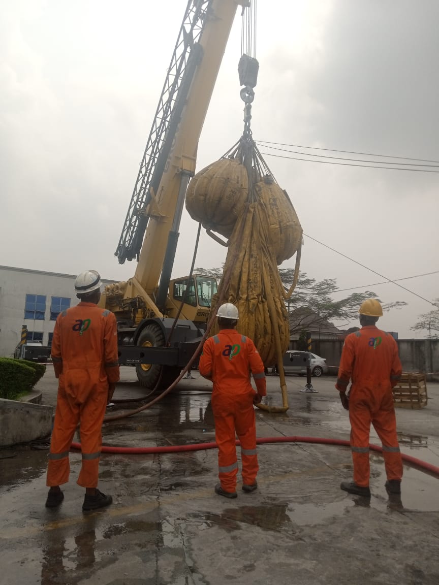 Load testing of Crane - AP Lifting Gear Limited
