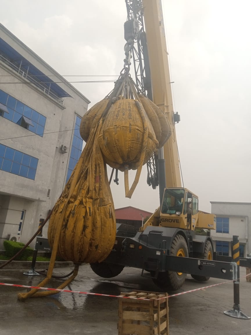 Load testing of Crane - AP Lifting Gear Limited